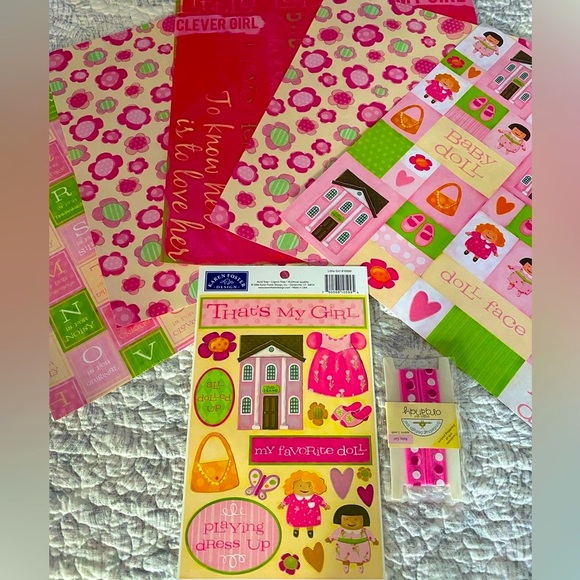 Karen Foster Design | Design | Karen Foster Design Little Girl Stickers ...